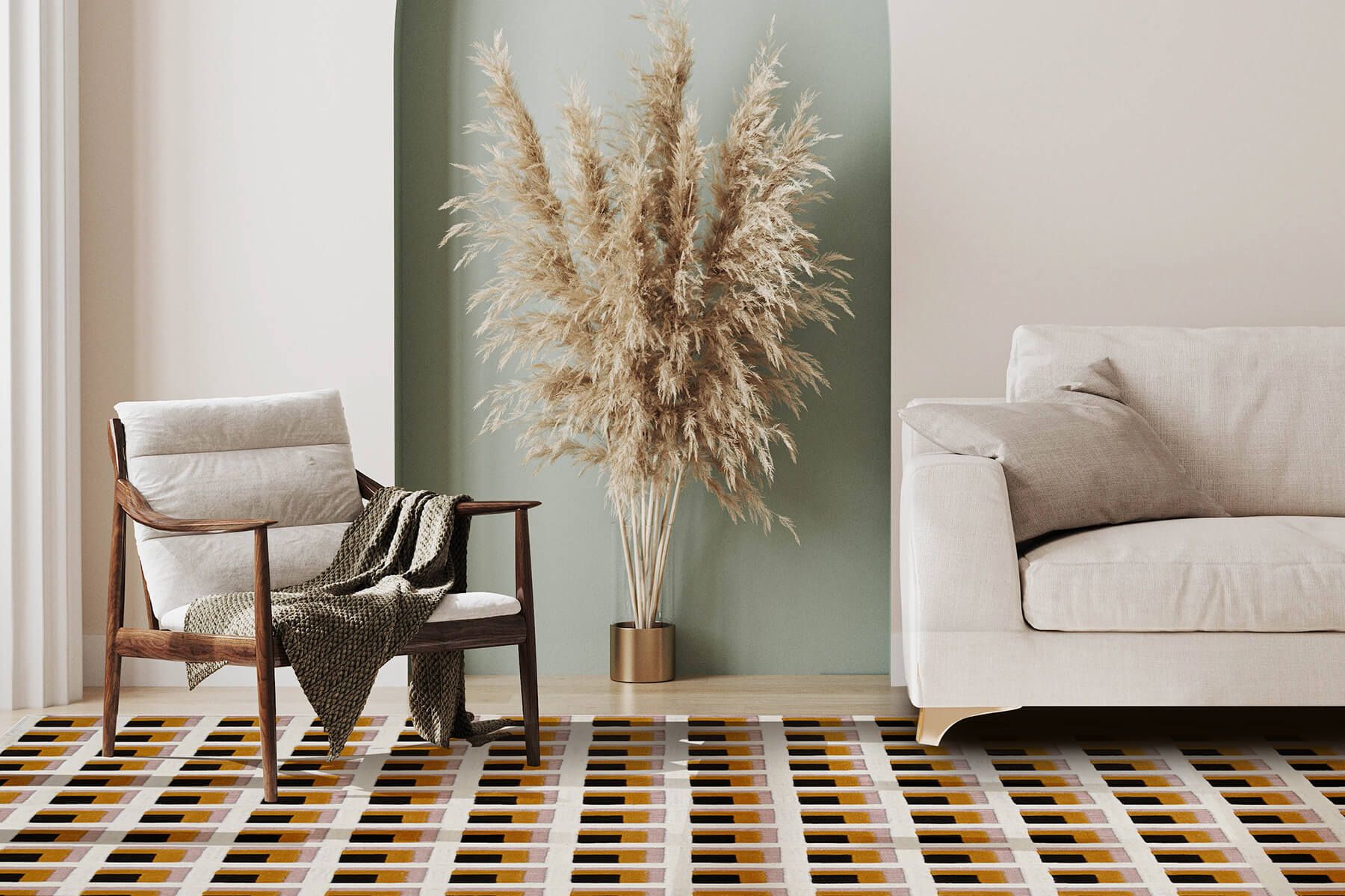 Waffle Handwoven Rug by Kaati Carpets | The House of Things